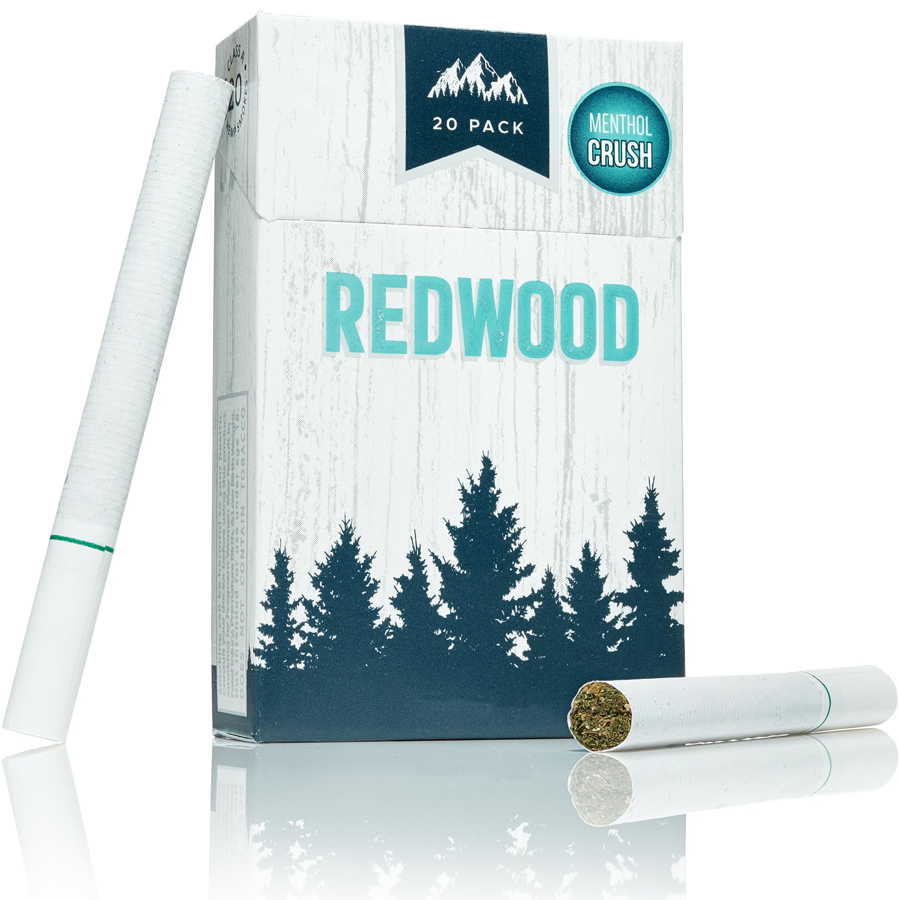 Amazon.com: Redwood Premium Herbal Menthol Cigarettes - Made in USA ...