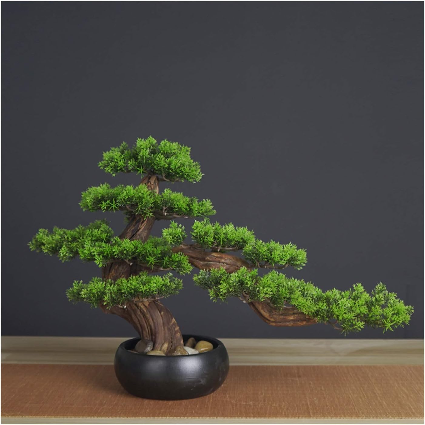 Artificial Bonsai Tree Artificial Bonsai Welcoming Pine Tree Simulation ...