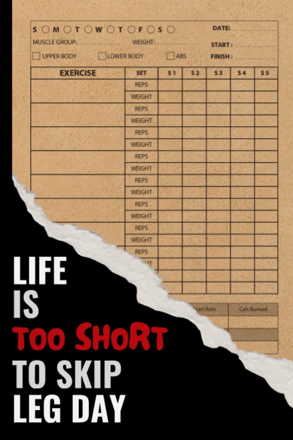 Weight Lifting Log Book: Awesome Muscle Building Journal | 120 Pages ...