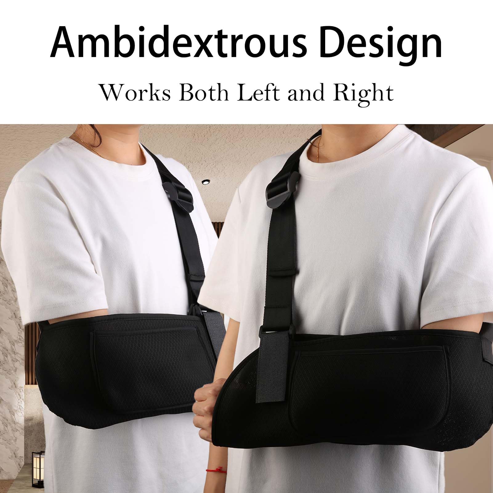Snapklik.com : Arm Sling Shoulder Sling Immobilizer, Medical Shoulder ...