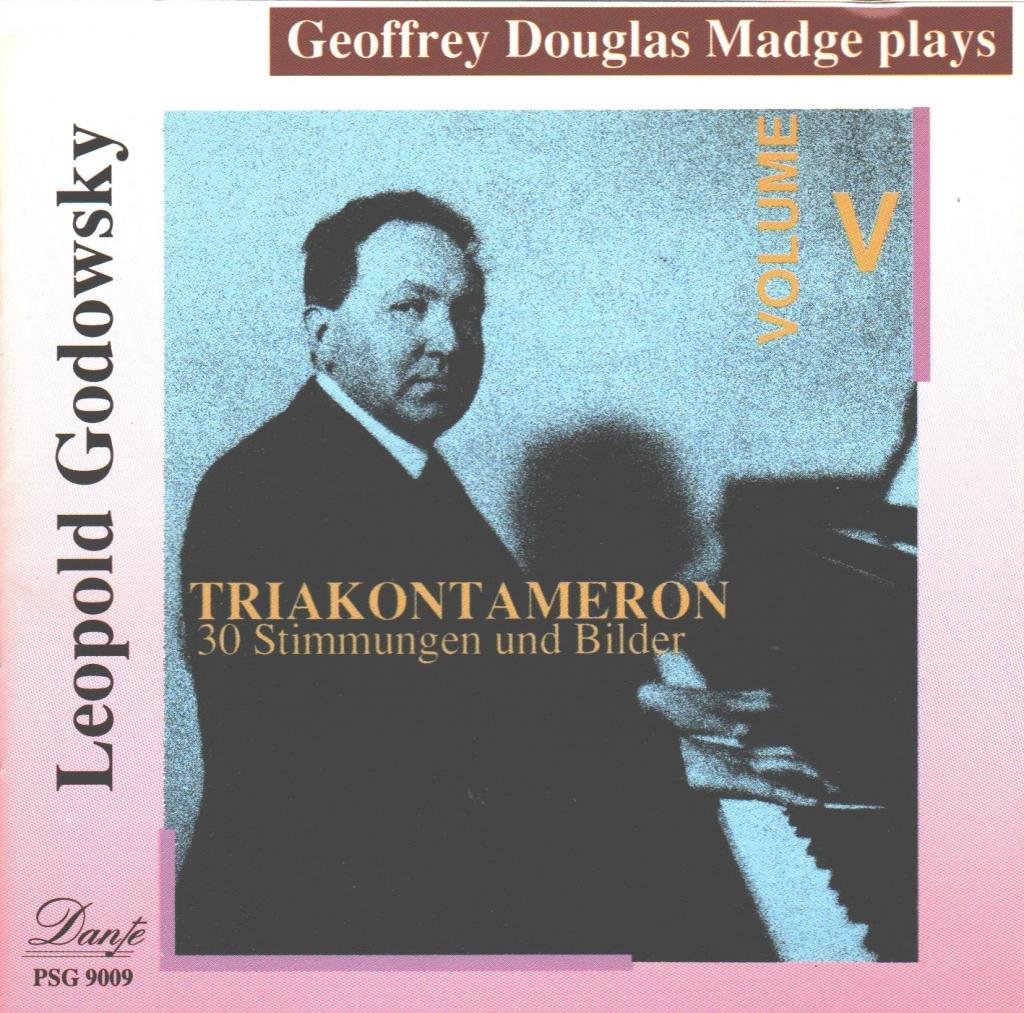 Amazon.com: Geoffrey Douglas Madge Plays Leopold Godowsky, Vol. 5 ...