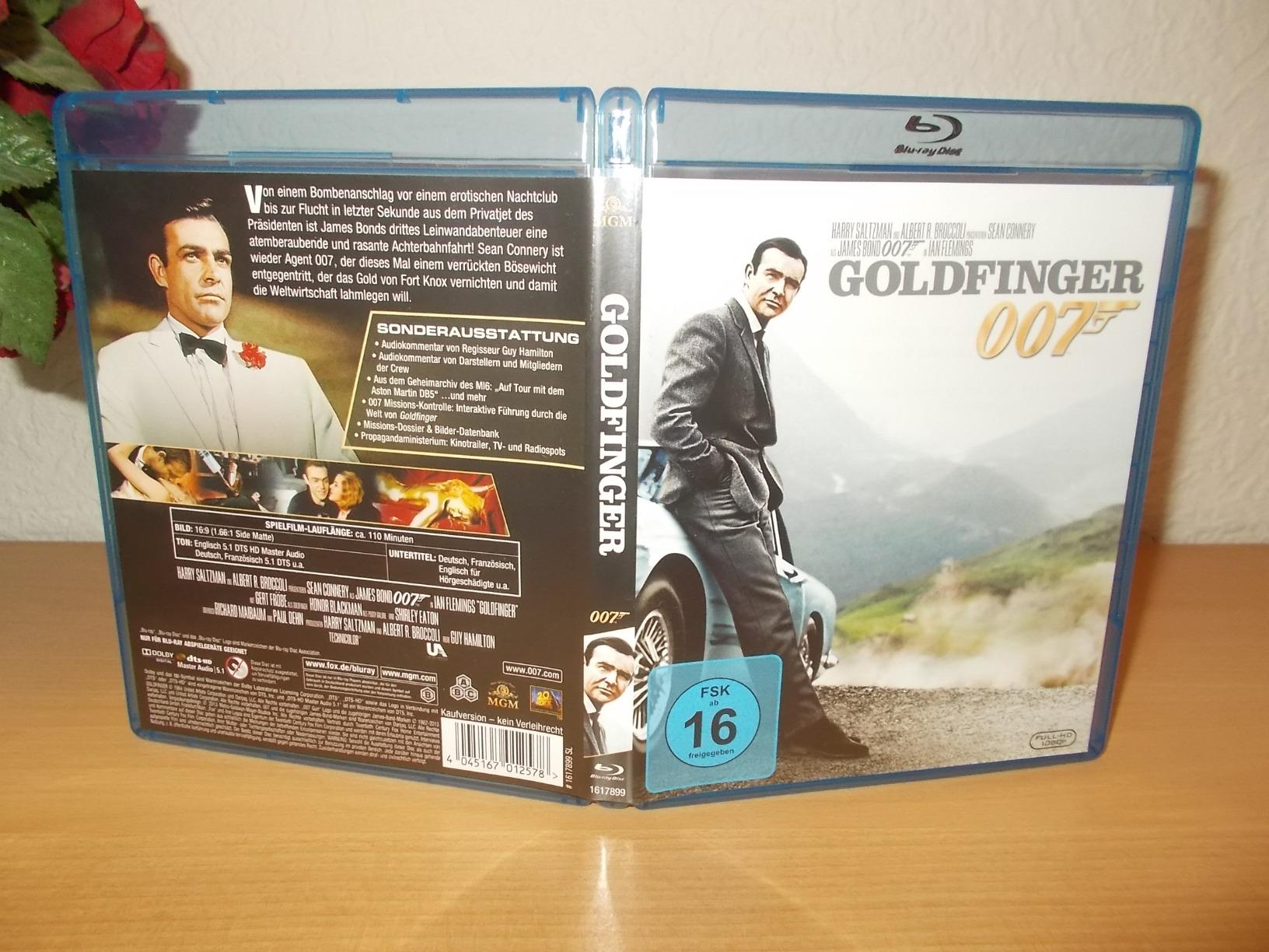 Goldfinger [FR Import]: Amazon.de: Connery, Sean, Frobe, Gert, Blackman ...