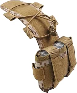 Amazon.com : booiu Tactical Helmet Battery Pouch, MK2 Helmet NVG ...