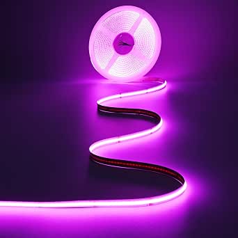 Amazon.com: JOYLIT 32.8FT/10M COB LED Strip Lights RGBW, 24V RGB+3000K ...