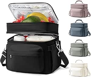 Amazon.com: UPPACK Lunch Box Women Insulated Lunch Bag Men Expandable ...
