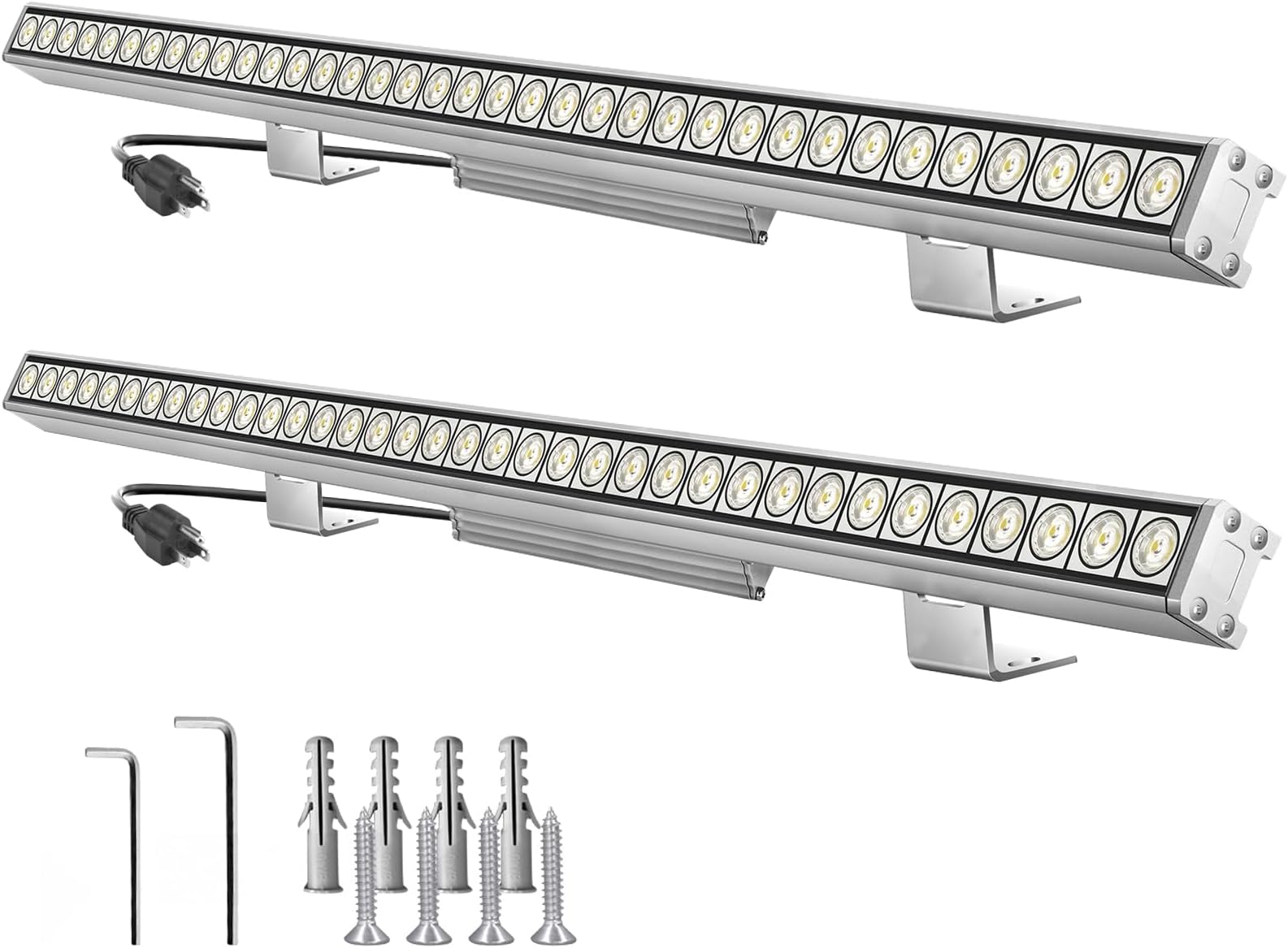 Yotivki Wall Washer LED Lights Bar, 3000K Warm White, 36W 40 Inch 120V ...