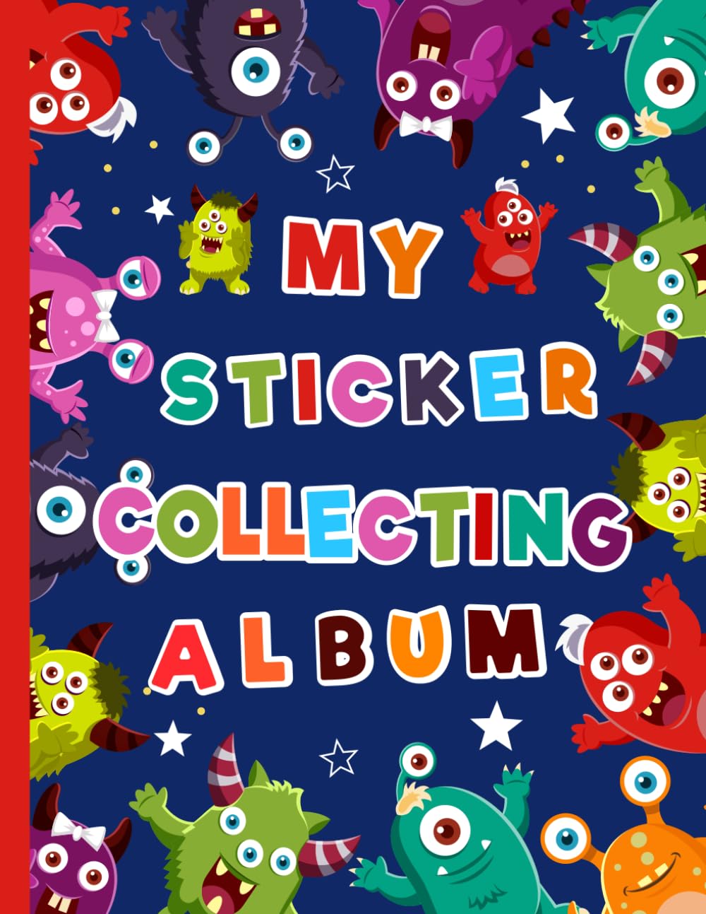My Sticker Collection Album: The Awesome Blank Sticker Album For ...