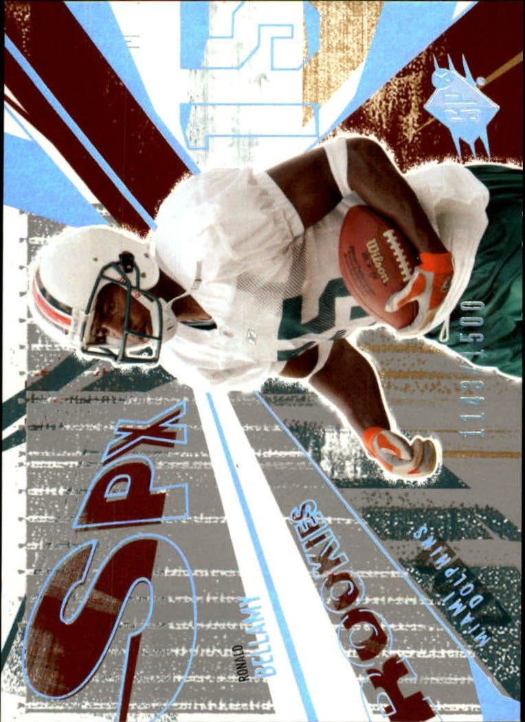 Amazon.com: 2003 SPx #177 Ronald Bellamy RC /1500 NFL Football Trading ...