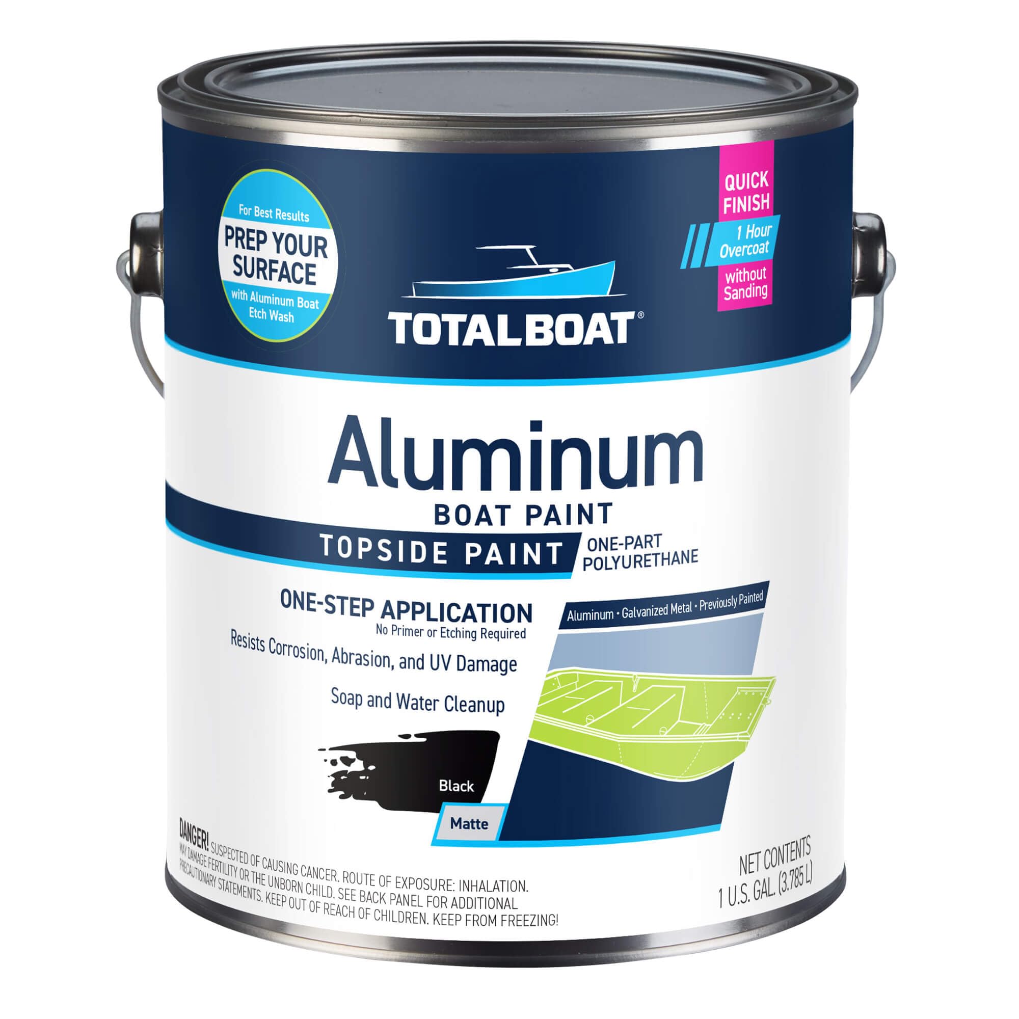 Snapklik.com : TotalBoat Aluminum Boat Paint For Canoes, Bass Boats ...