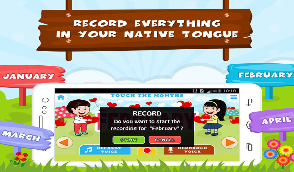 Learn Months Of Year - Kids Fun - App on Amazon Appstore