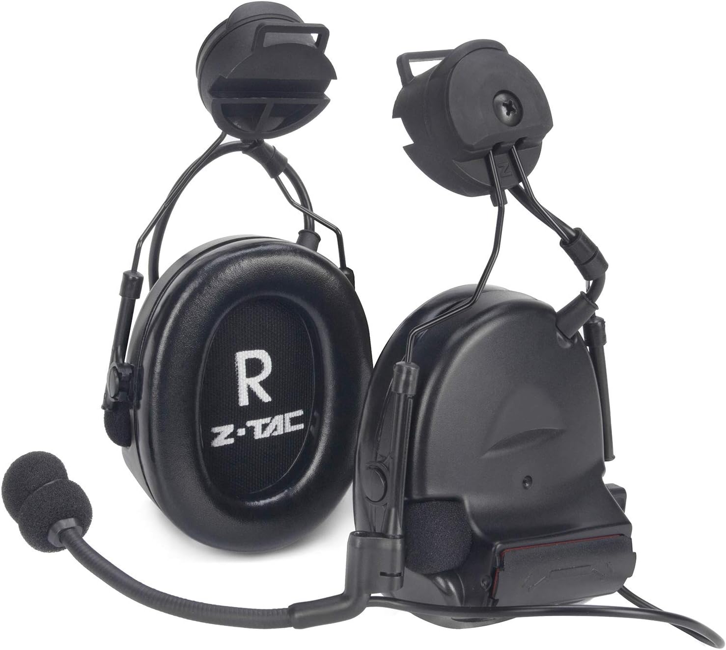 Amazon | ZTAC Comta-II ヘルメットバージョンの戦術ヘッドセット、comtac-IIおよびFASTヘルメットレール ...