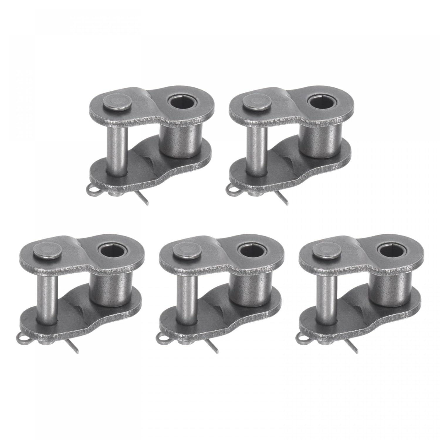 uxcell 5Pcs #60 Chain Offset Half Link Roller, 3/4" Pitch Carbon Steel ...