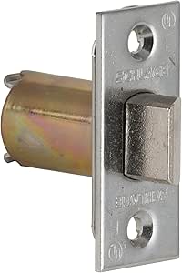 SCHLAGE 11-068 2 3/8" Replacement Spring Latch with Square Corner 1" x ...