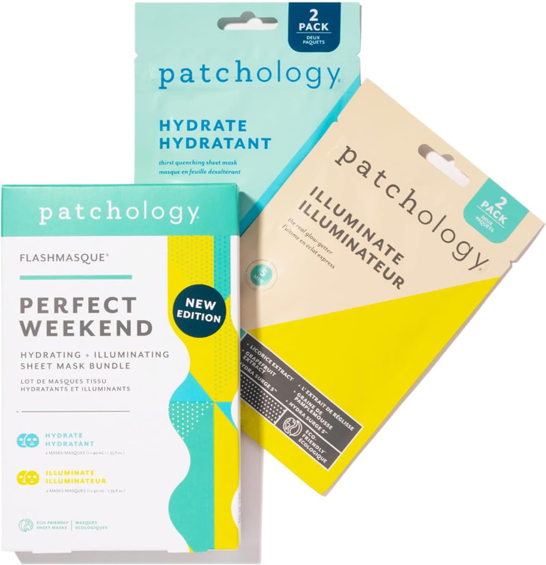 Amazon.com: Patchology "All the Feels Sheet Masks - Hydrating Face ...