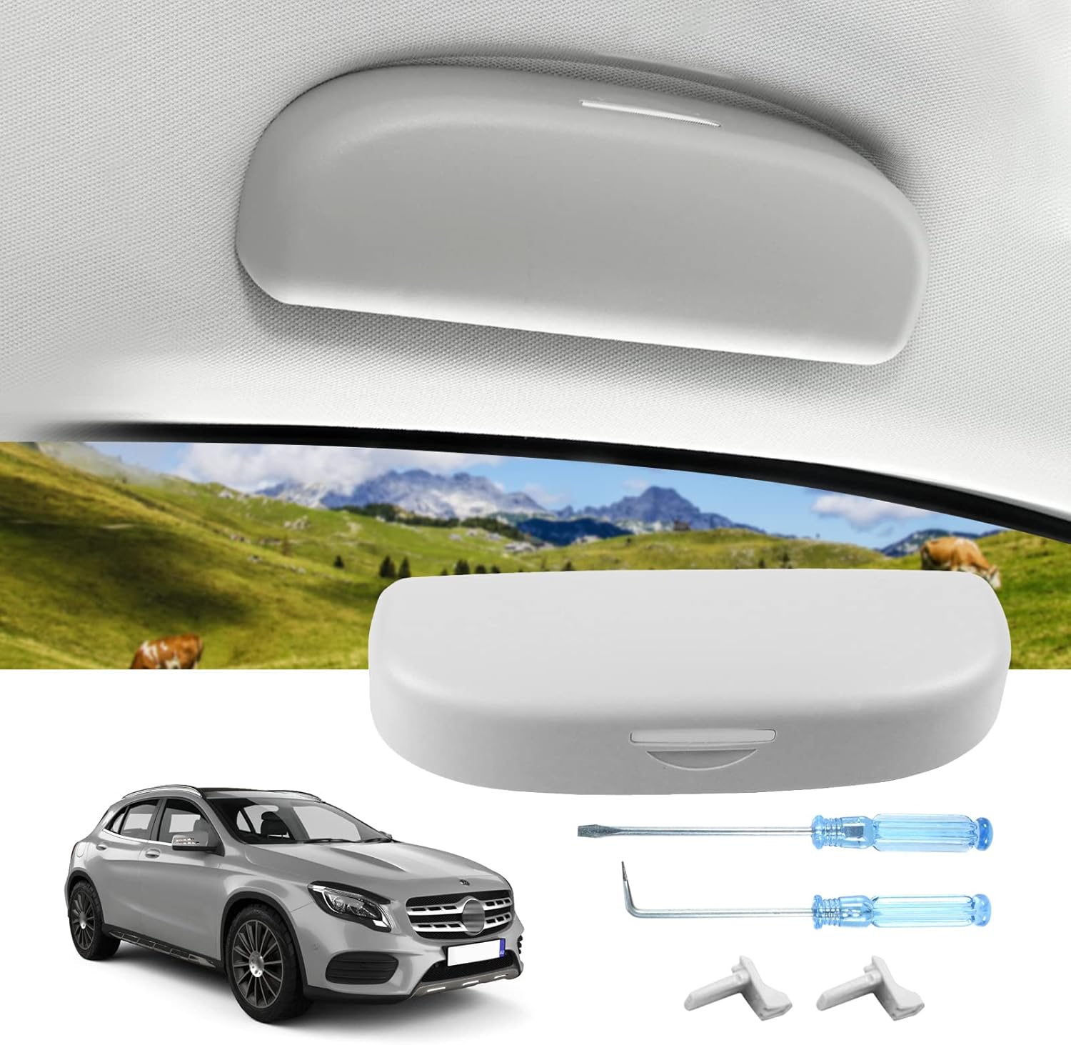 LUWU Compatible with Mercedes Benz GLA Class X156/C-Class W205/A B ...