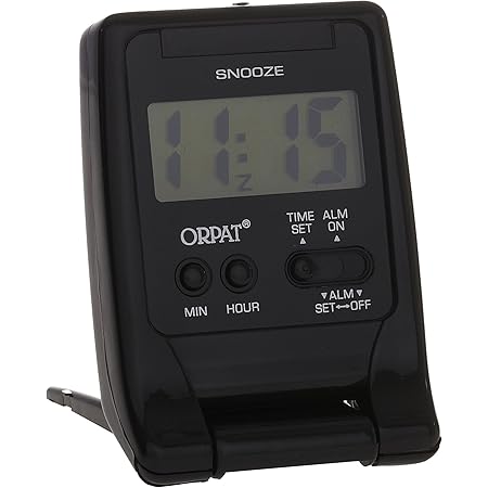 Buy Orpat Beep Alarm Clock (Black, TBZLL-627DX) Online at Low Prices in ...