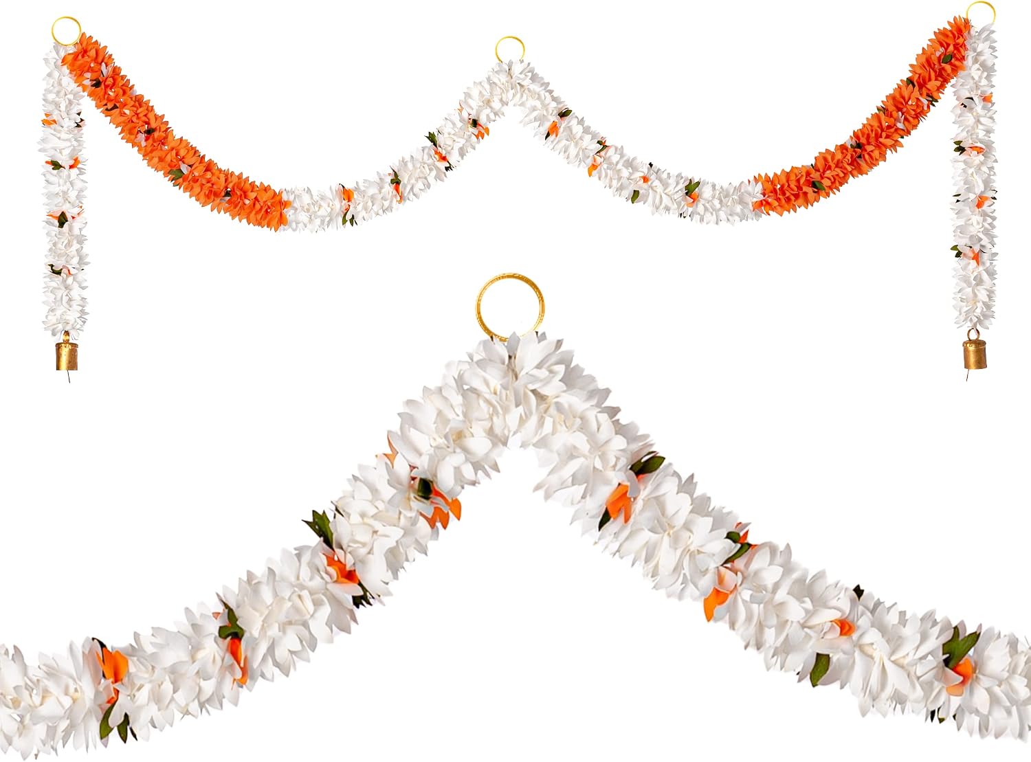 Amazon.com: Toran Bandanwaar Artificial Flower Garland for Wall Door ...