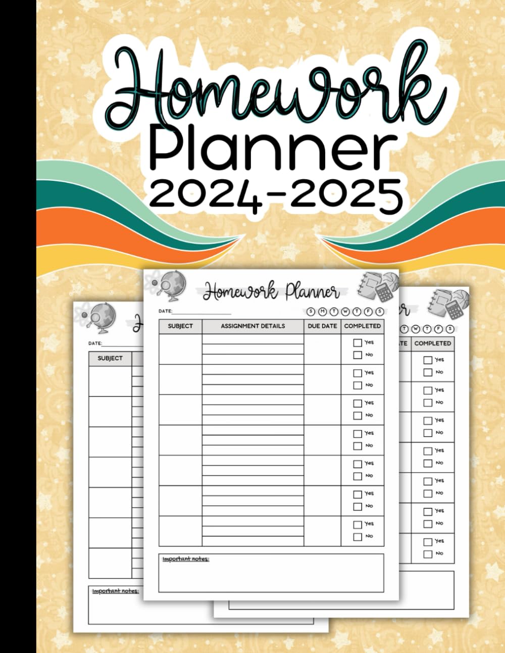 Homework Planner 2024-2025: Stay Organized, Master Your Classwork ...