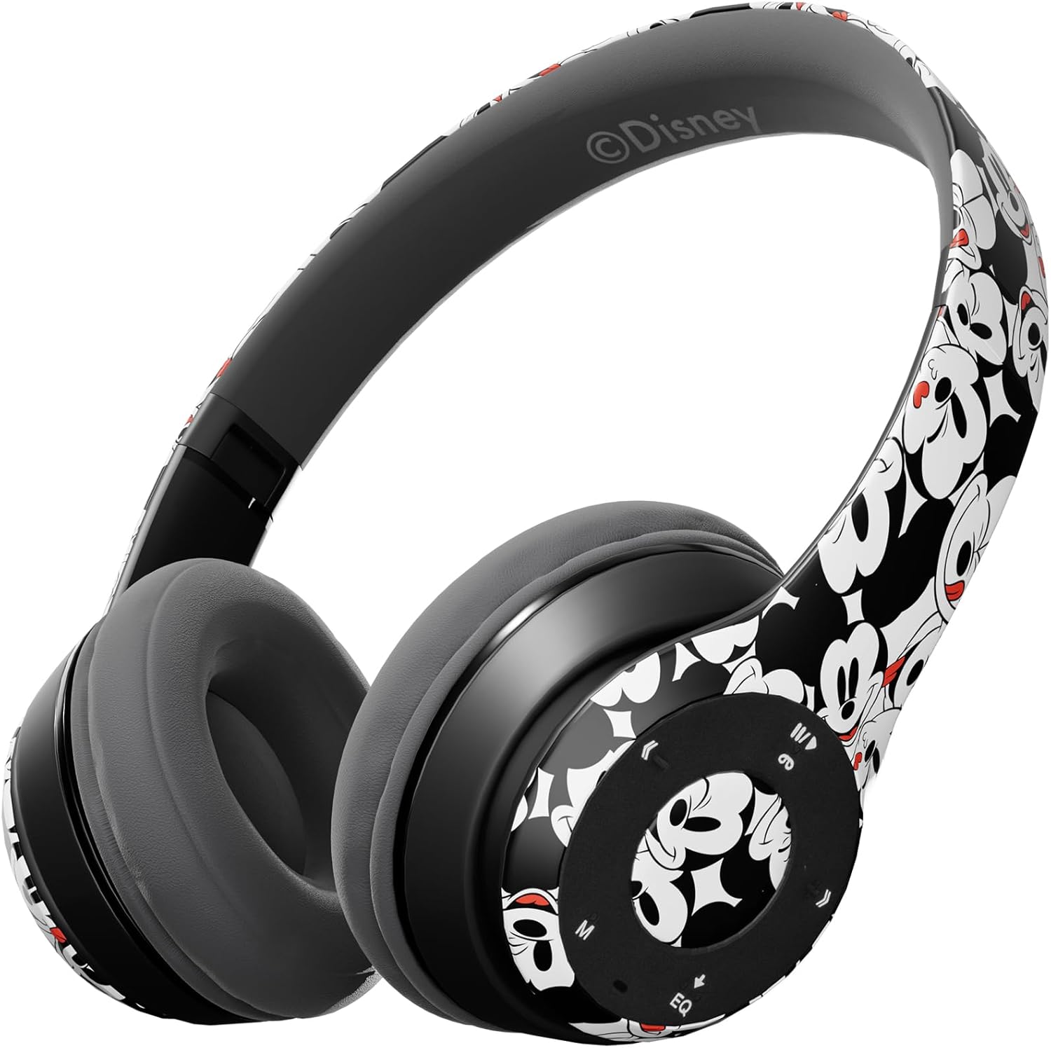 Amazon.com: Disney Mickey Mouse Bluetooth Headphones- Over The Ear ...