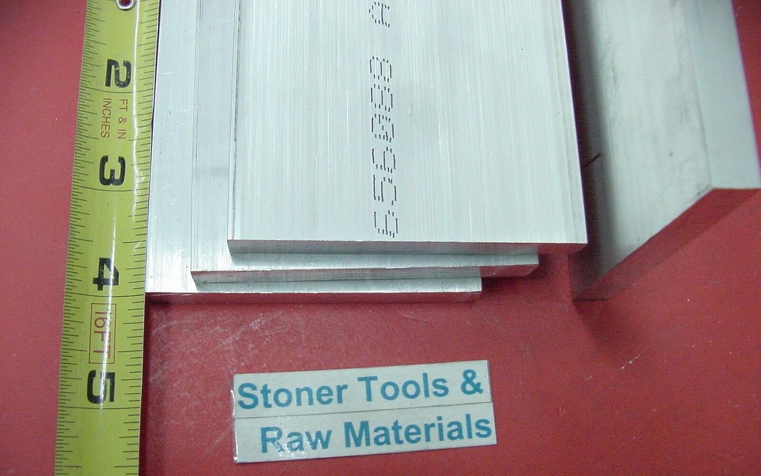 Amazon.com: 4 Pieces 1/4" X 3" Aluminum 6061 Flat Bar High-Strength ...