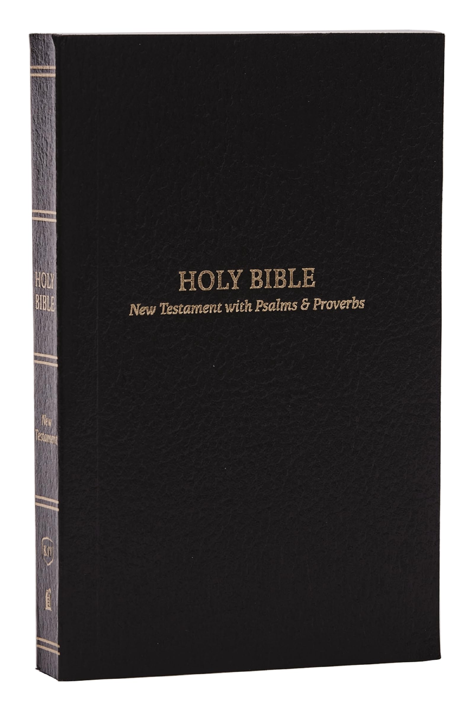 KJV Holy Bible: Pocket New Testament with Psalms and Proverbs, Black ...
