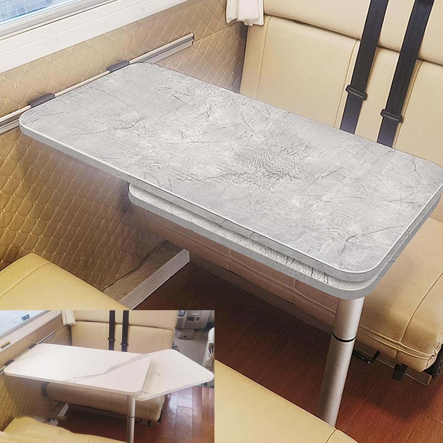 Amazon.com: WXXSHGDW RV Dinette Table, Camper Table, RV Table, Double ...