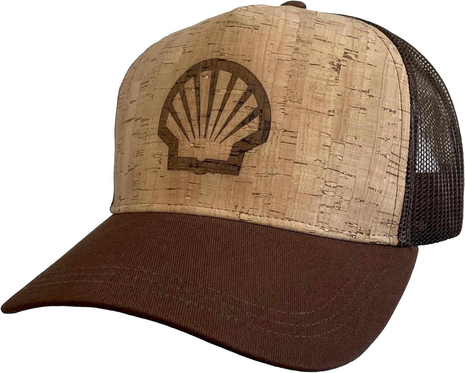 Amazon.com: Shell - Trucker Cap-Cork (S12009) : Clothing, Shoes & Jewelry