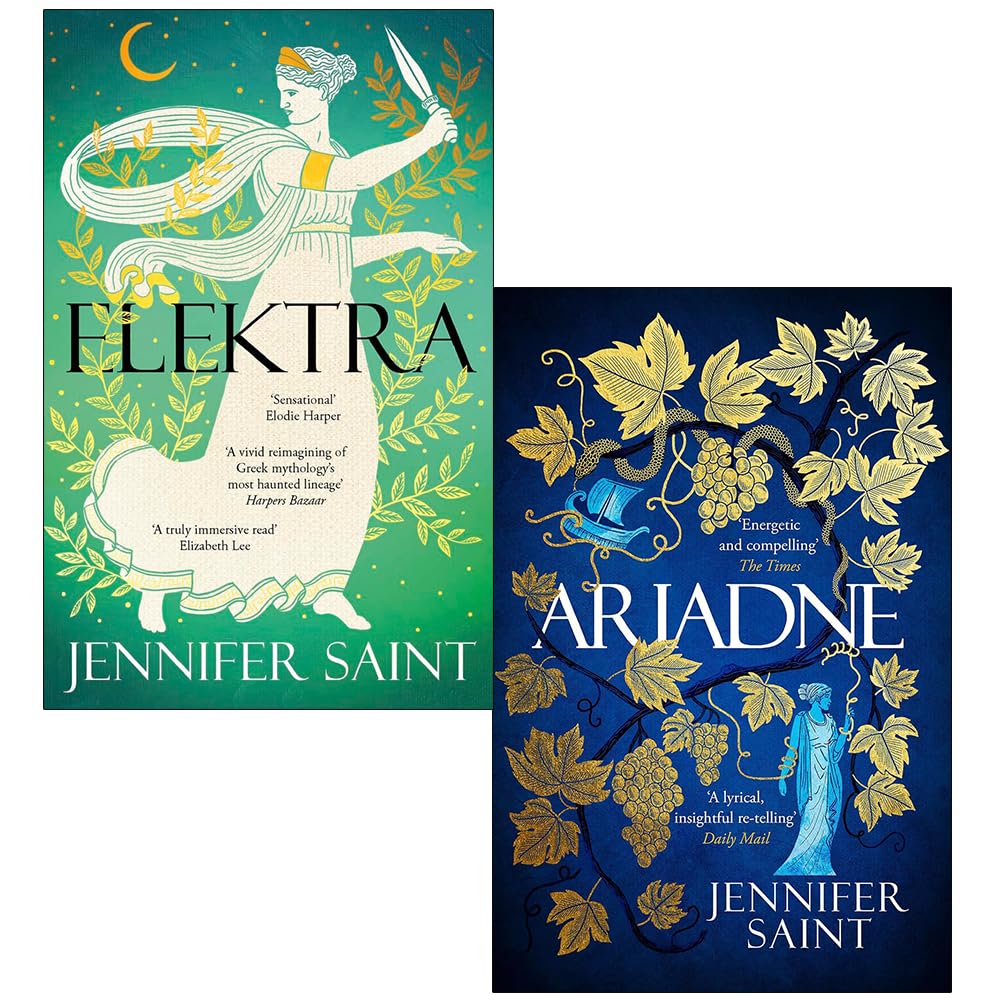 Jennifer Saint Collection 2 Books Set (Ariadne, [Hardcover] Elektra ...