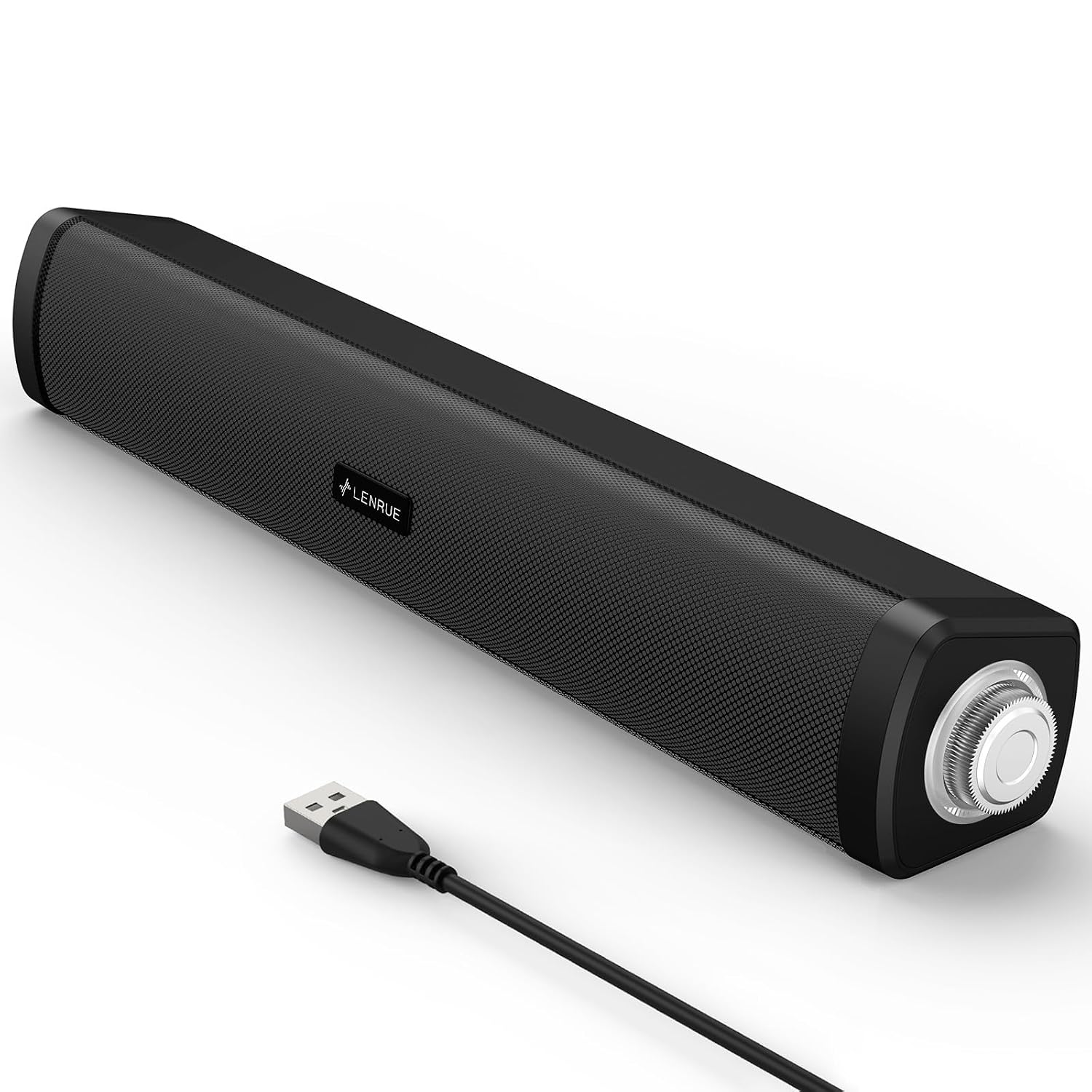 LENRUE USB Computer Speakers for Desktop Monitor, Small PC Speakers ...