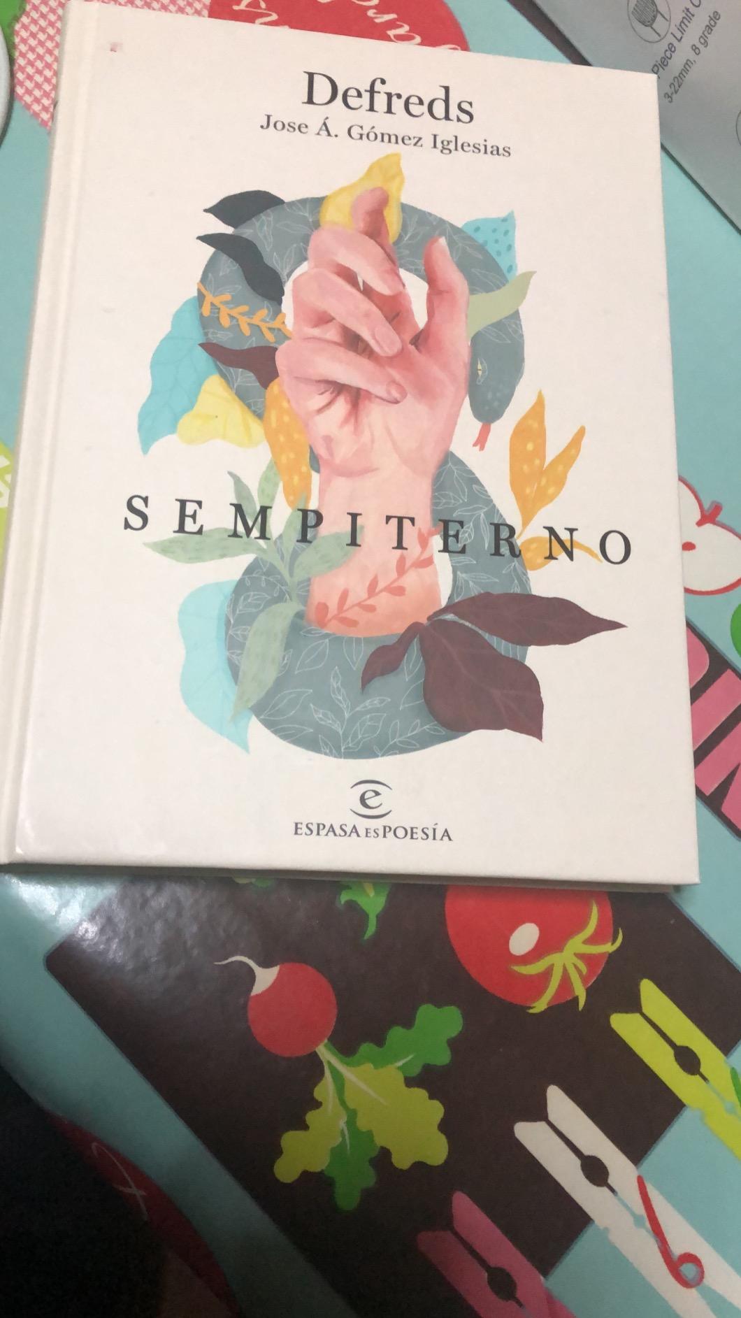 Sempiterno (ESPASAesPOESÍA) : Defreds: Amazon.es: Libros