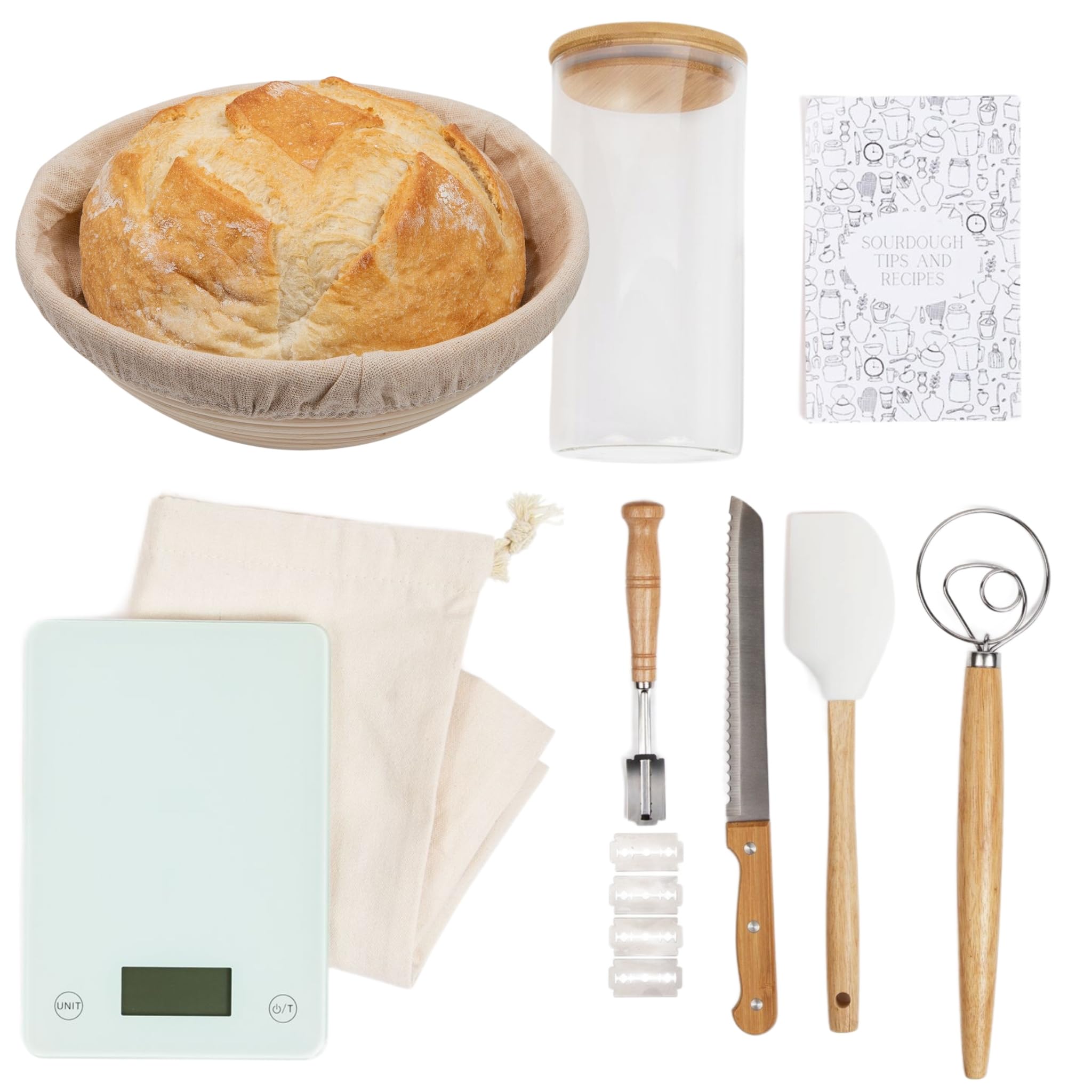 Snapklik.com : Bread Making Kit Sourdough Bread Baking Supplies