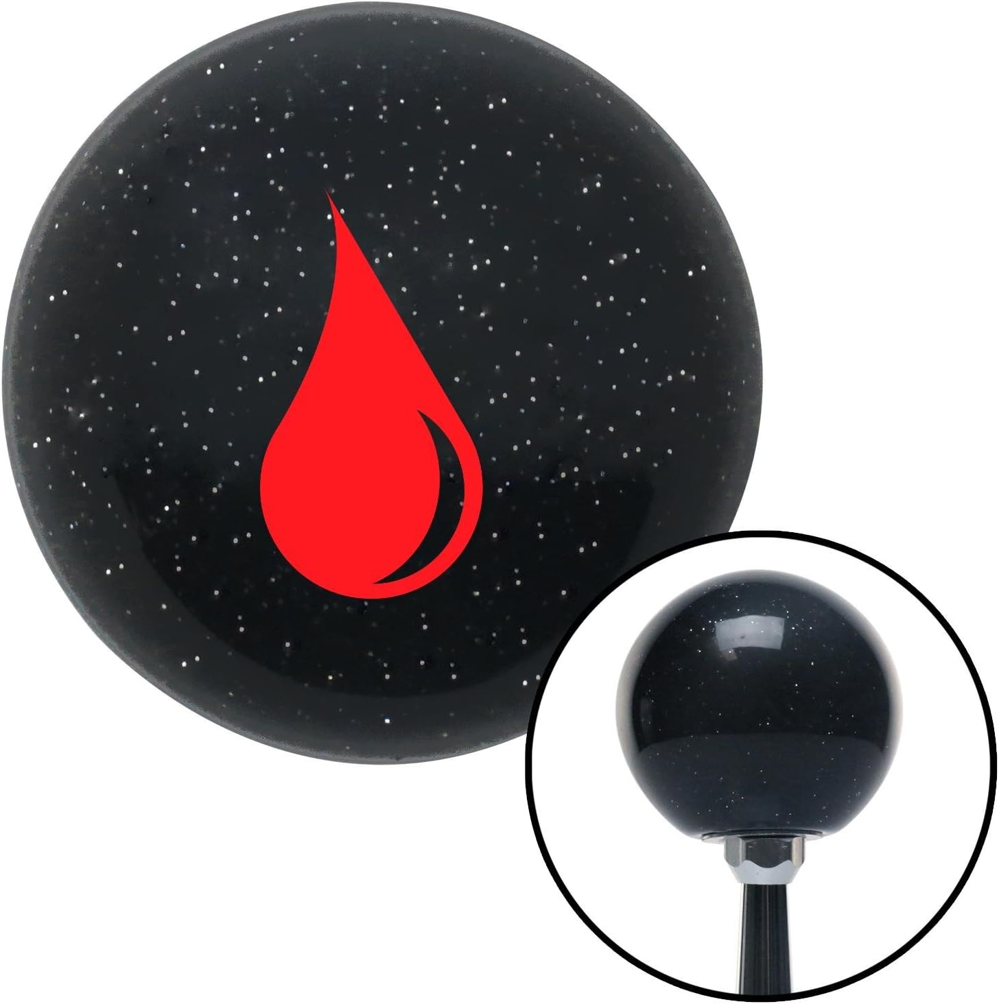 Amazon.com: American Shifter 71119 Black Metal Flake Shift Knob with ...