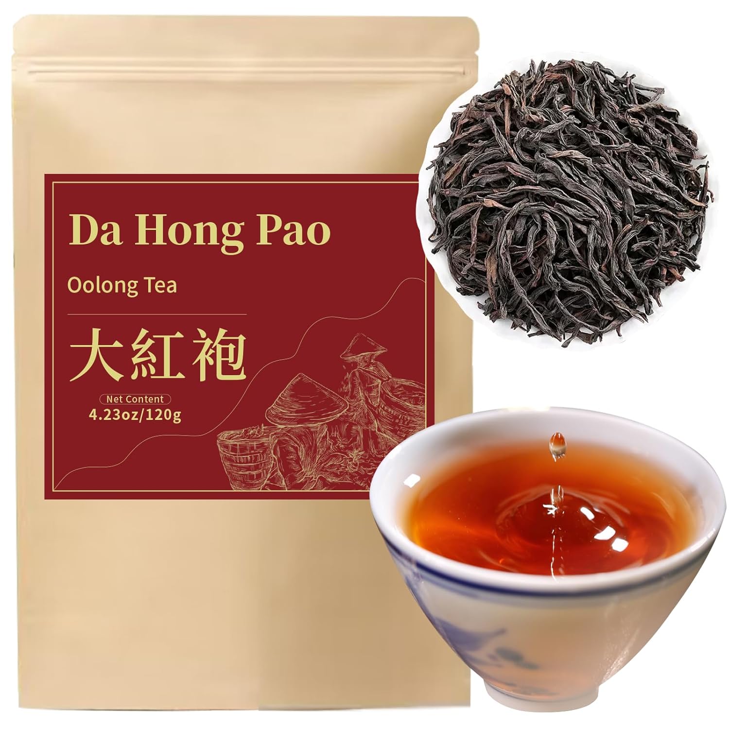 Amazon.com : Yuexi Da Hong Pao Oolong Tea - Big Red Robe Chinese Tea ...