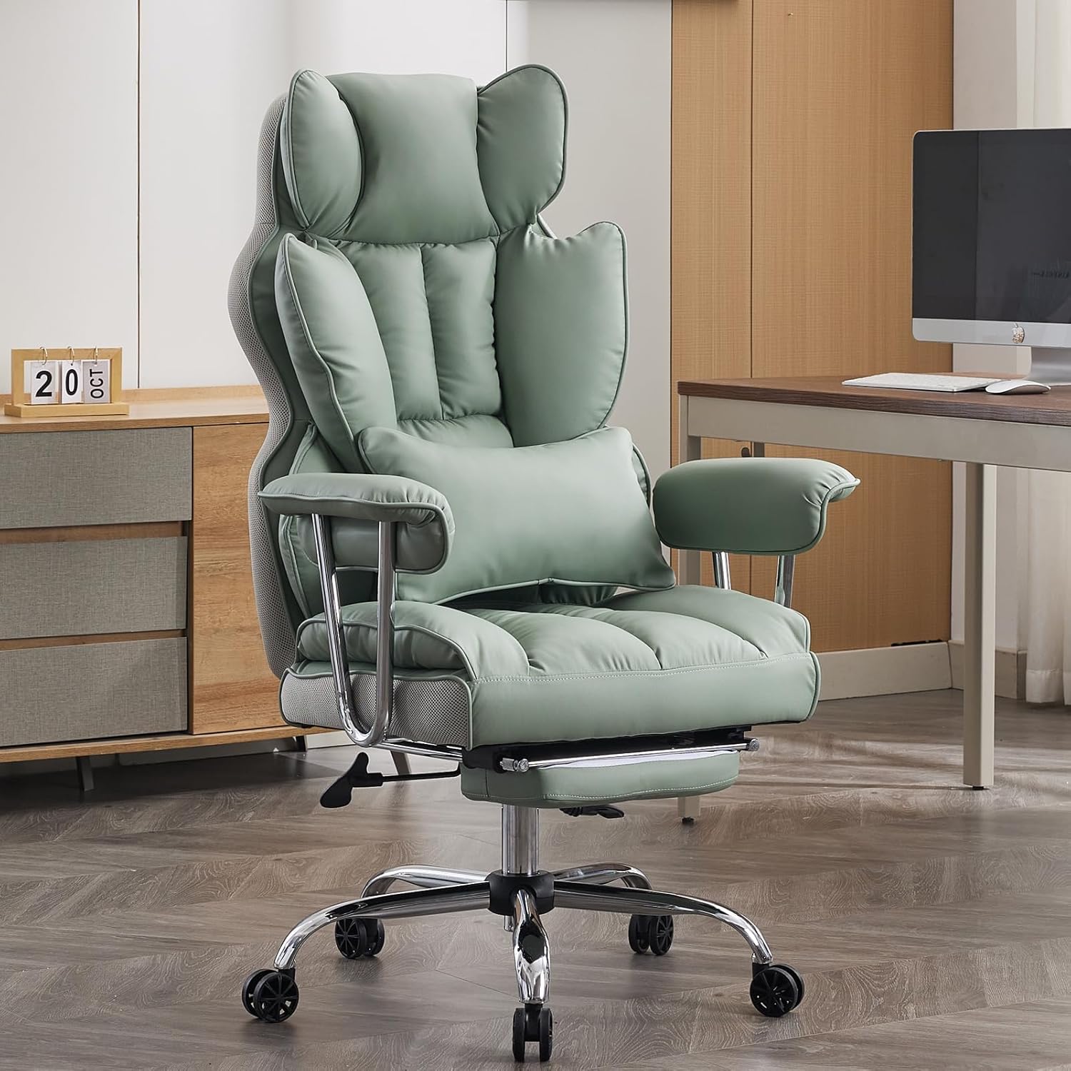 Amazon.com: Efomao Executive Office Chair for Heavy People, High Back ...