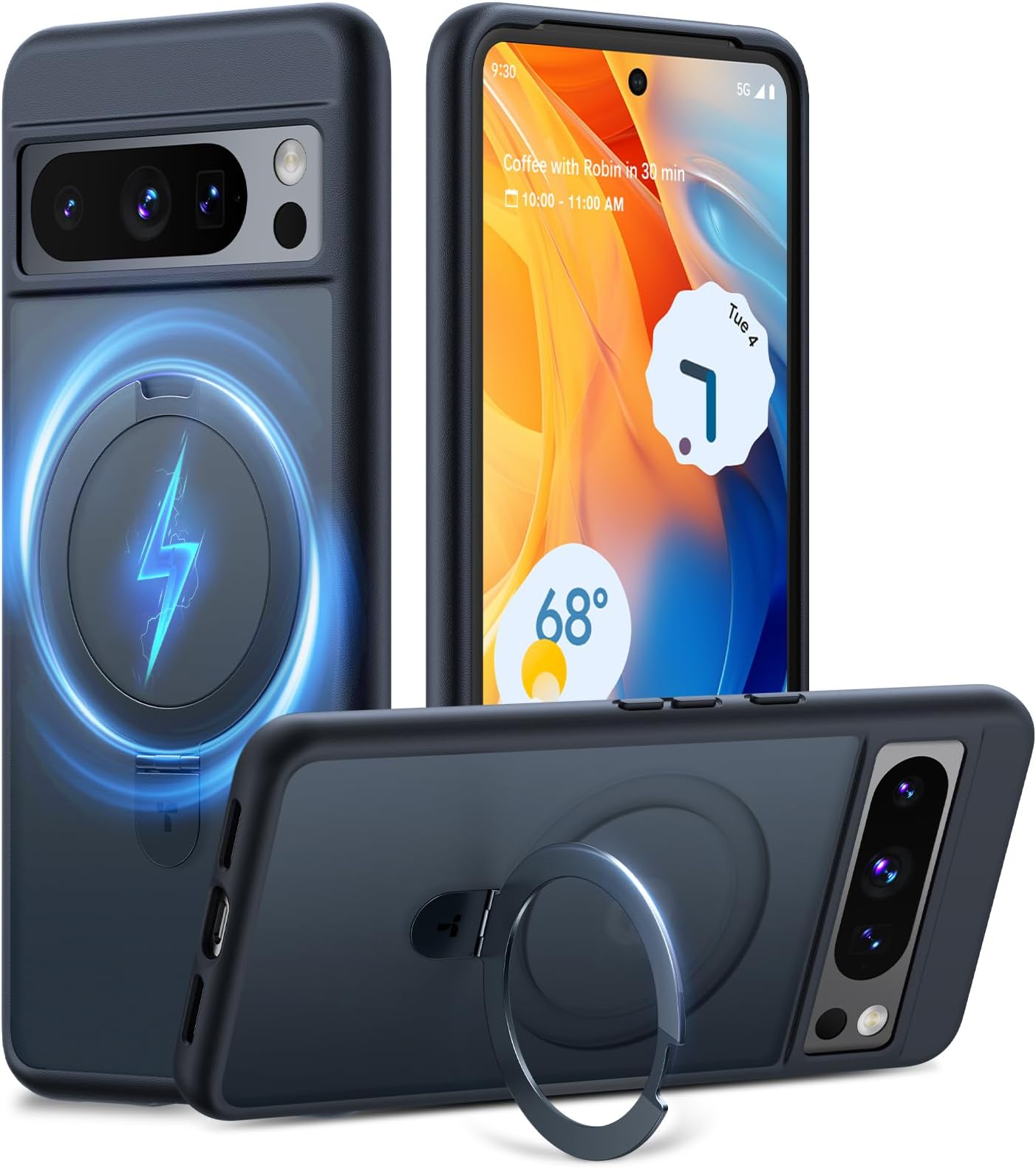 Amazon.com: TORRAS Magnetic Shockproof for Google Pixel 8 Pro Case with ...