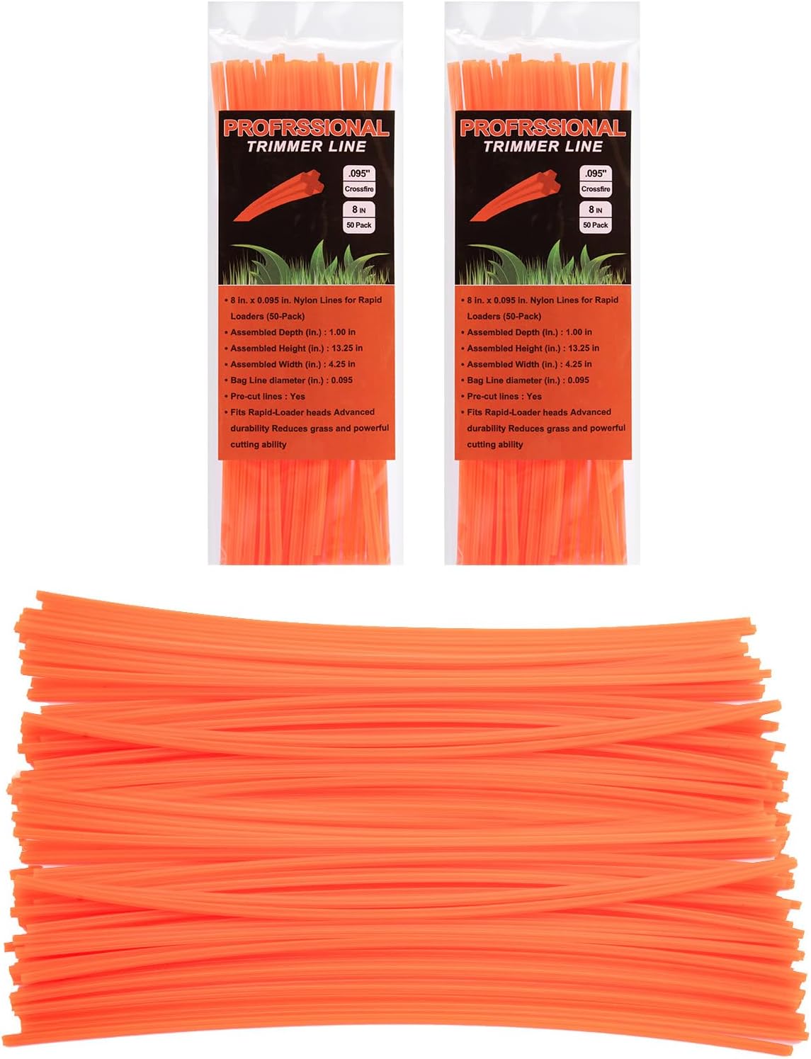 Amazon.com : Verplexter Professional Trimmer Line, Crossfire LINE 8 ...