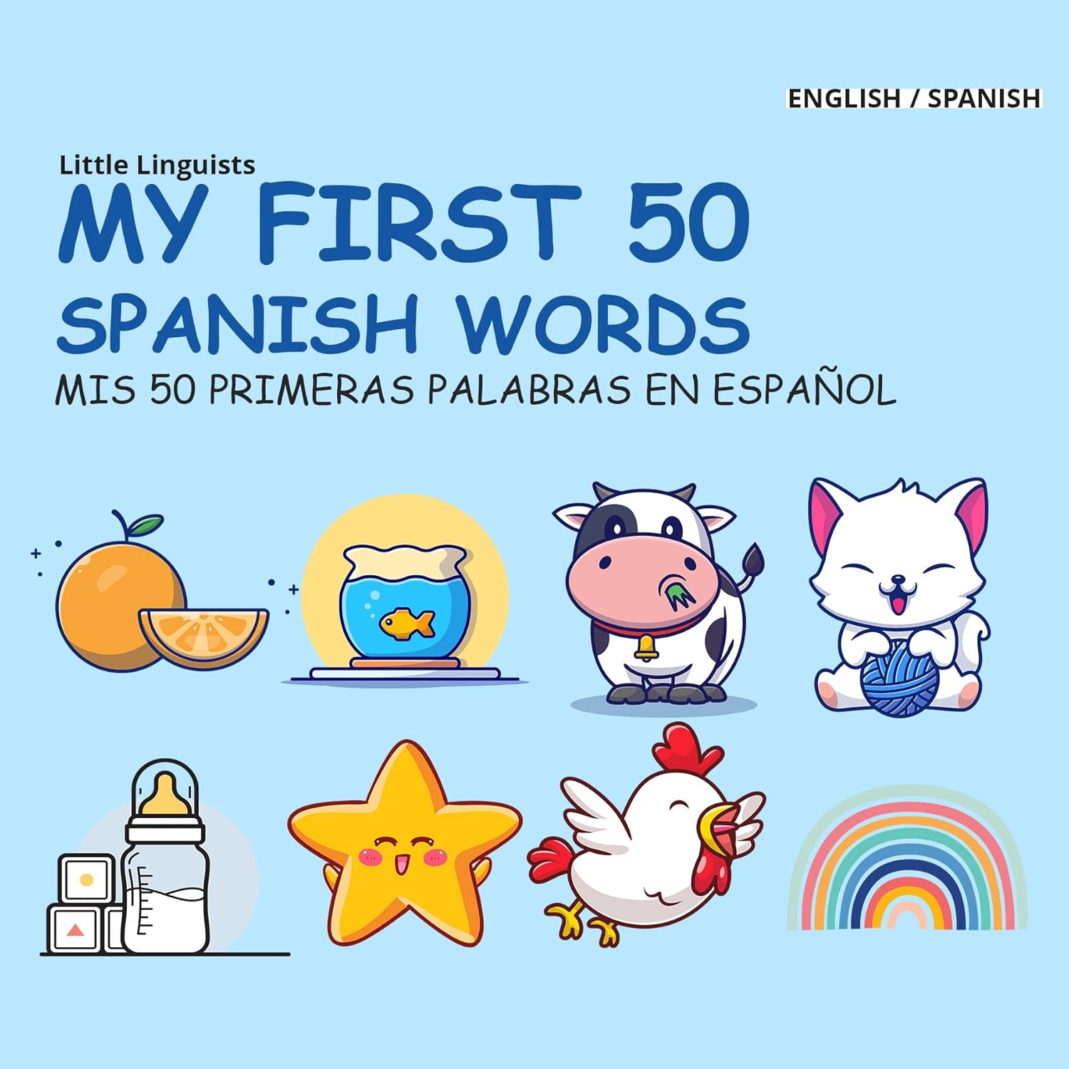 My First 50 Spanish Words: Essential Words for Early Language Learning ...