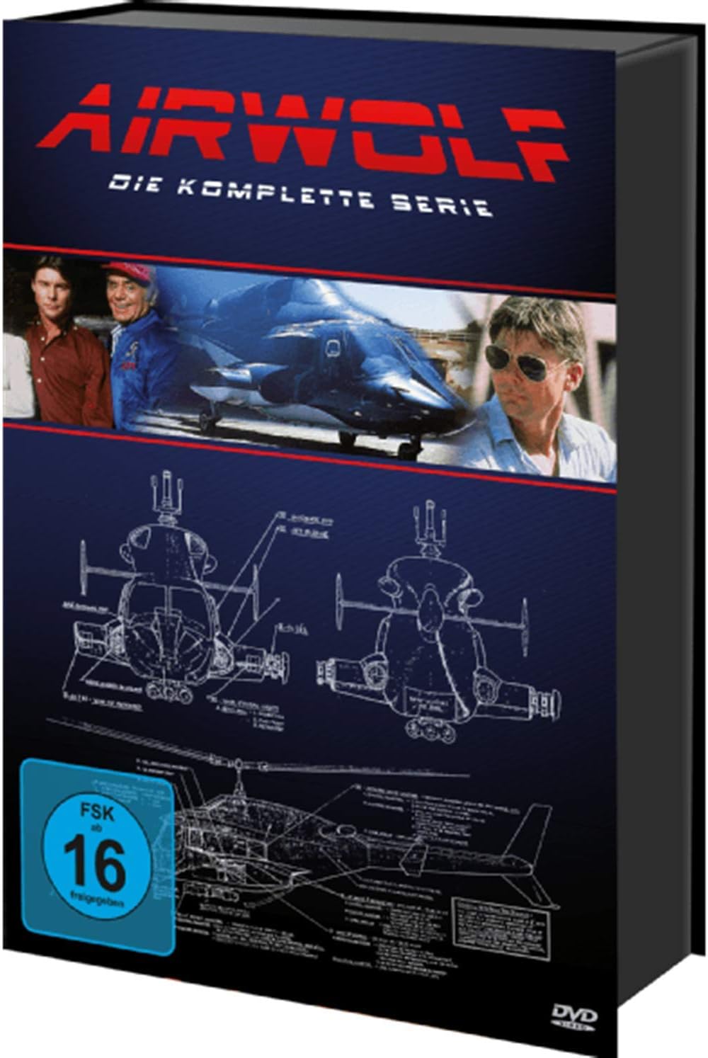 Airwolf - Die komplette Serie,21 DVD [VHS]: Amazon.ca: Movies & TV Shows