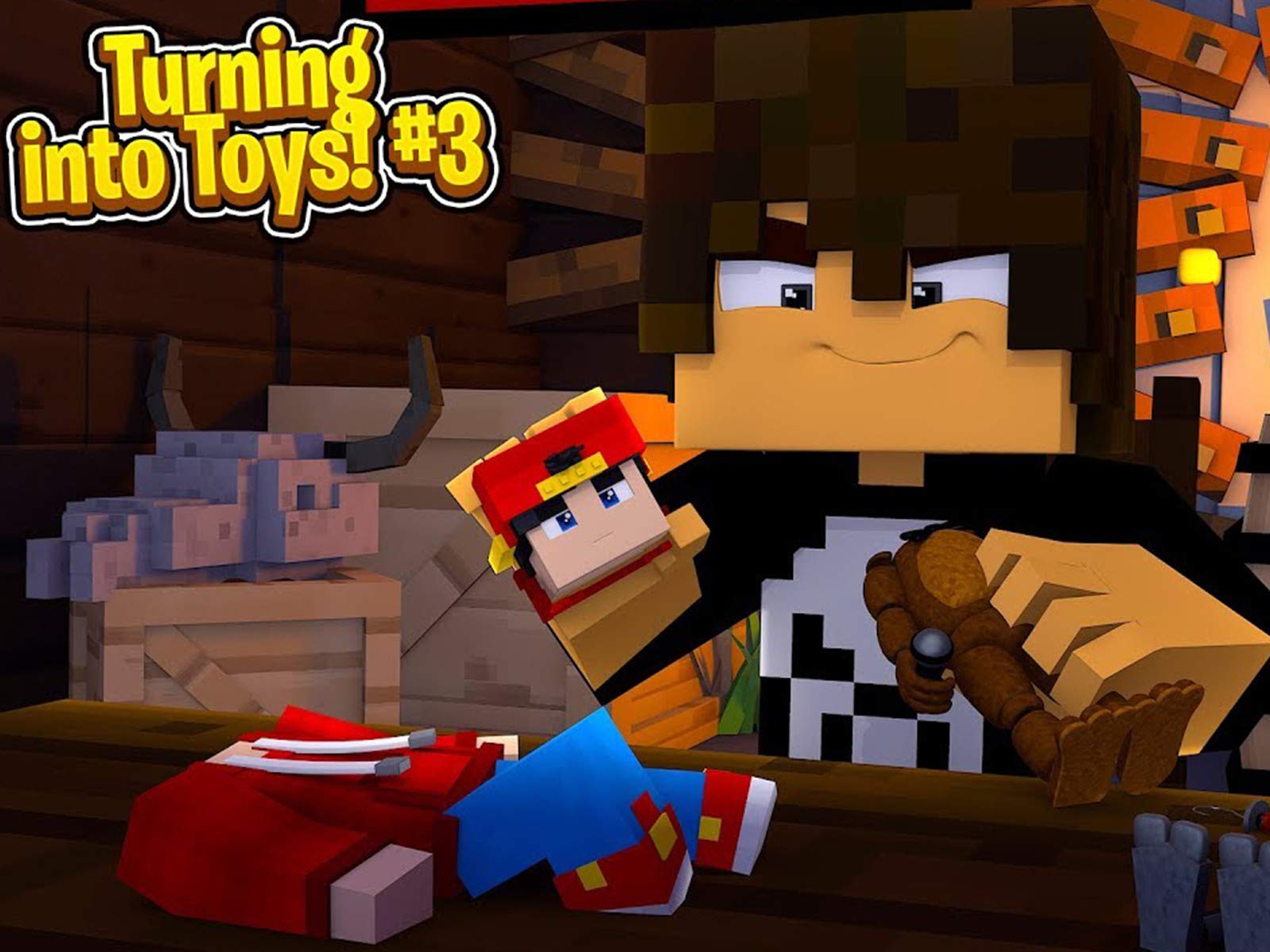 Watch Clip: Little Ropo Minecraft Adventure Movies | Prime Video