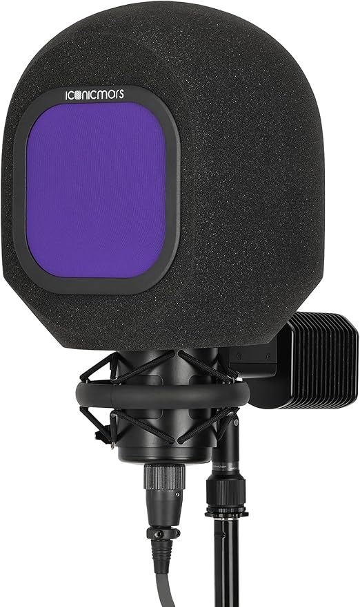 Iconic Mars Comet C80 Microphone Isolation Recording Vocal Studio ...