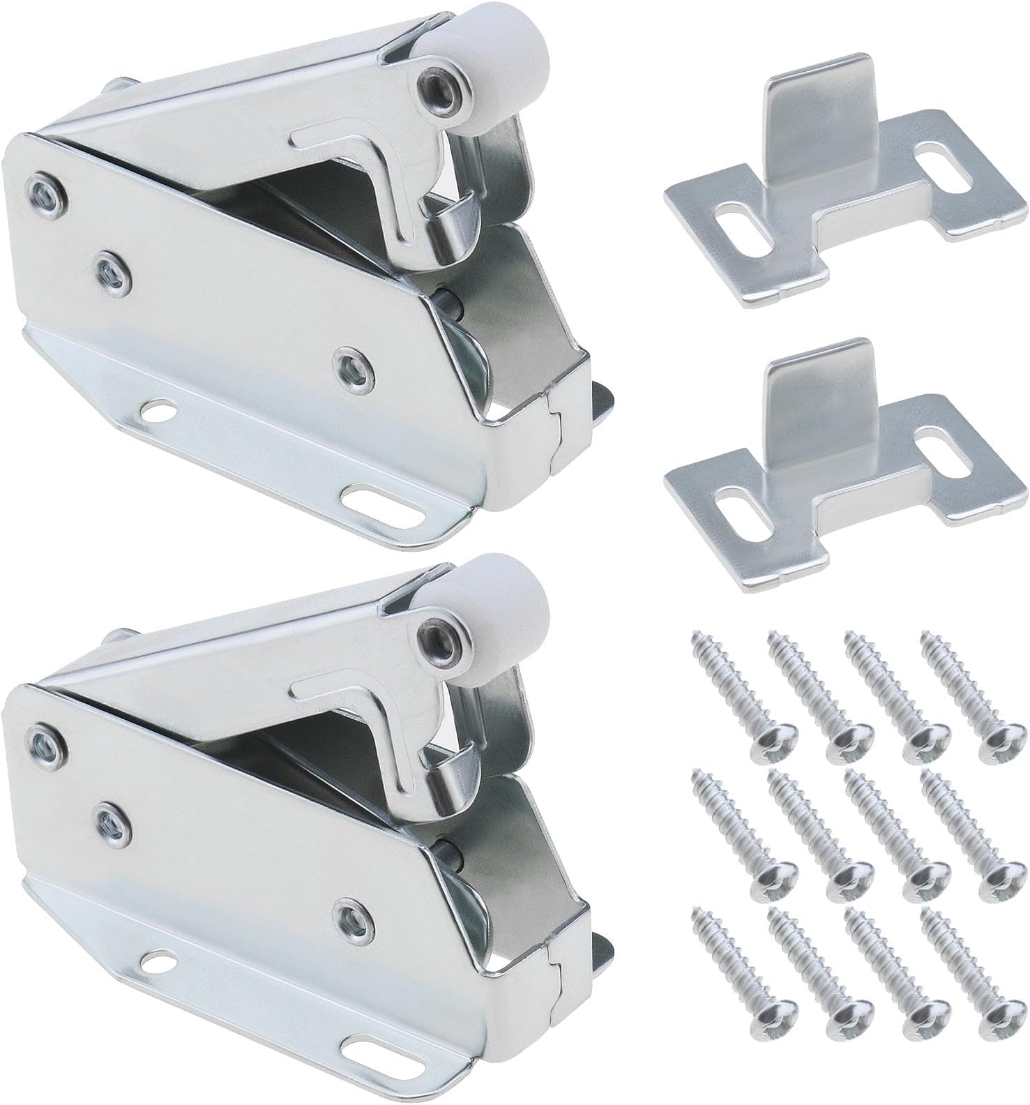 ECSiNG 2PCS Automatic Spring Catch for Press to Open Loft Doors Kitchen ...