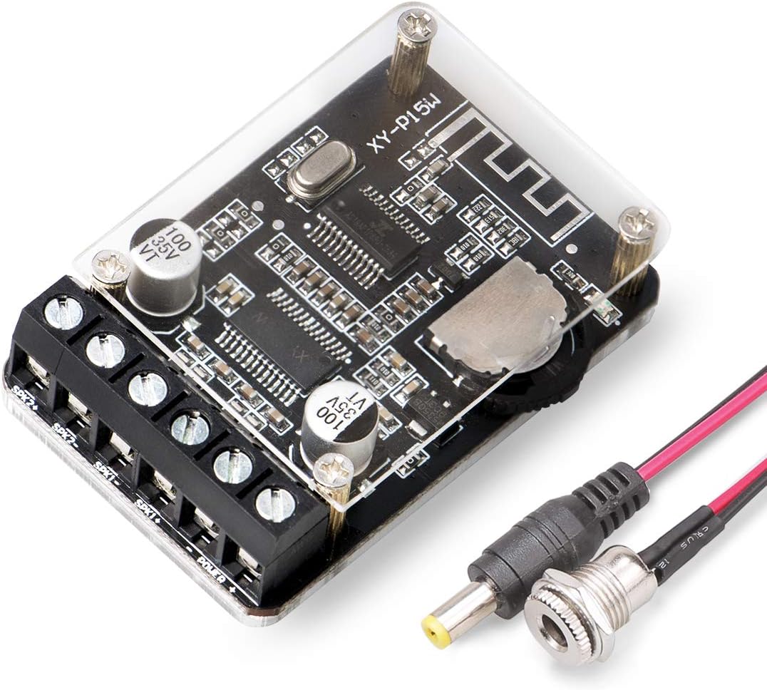 Amazon.com: DAMGOO Audio Amplifier Board with BT 5.0, 10W 15W 20W 2.0 ...