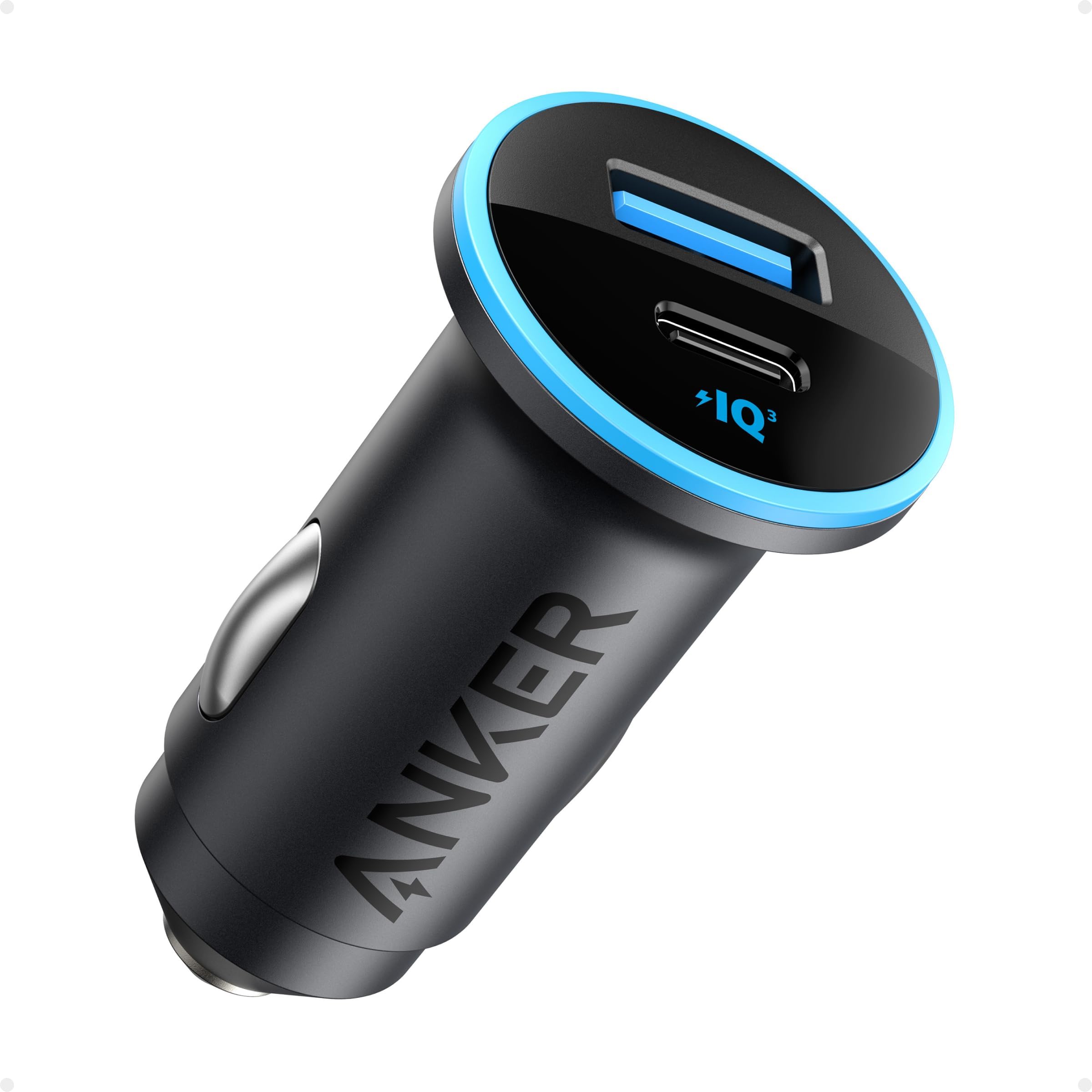 USB C Car Charger Adapter(52.5W), Anker 323 Compact Car Phone Charger ...
