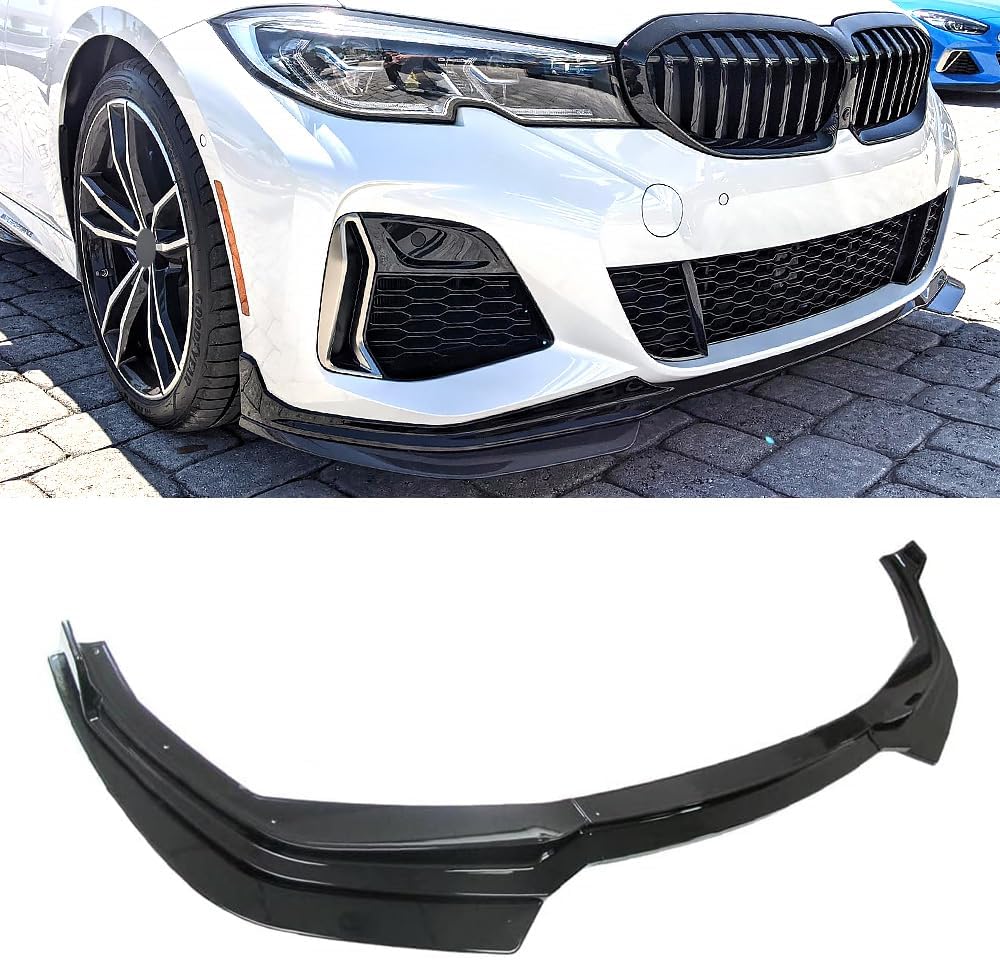 Amazon.com: 7BRU G20 Front Bumper Lip Compatible with 2019-2022 3 ...