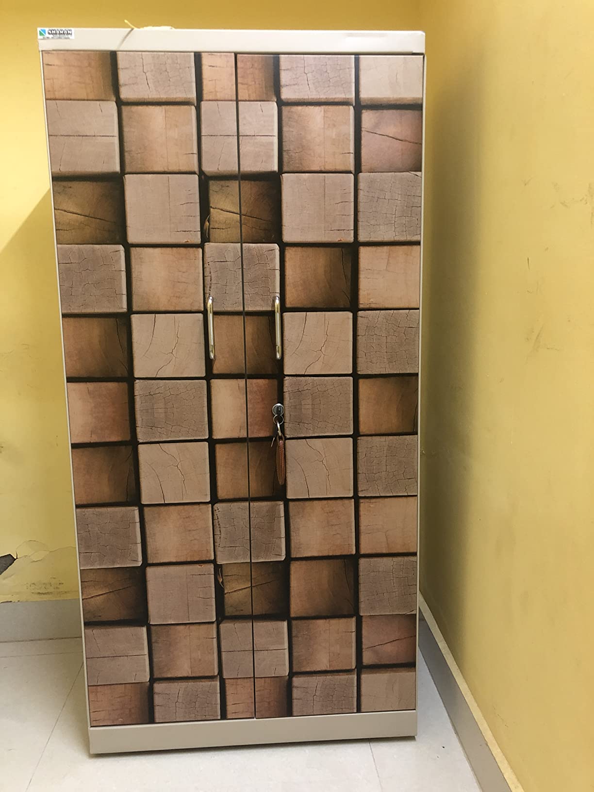 Sharan almirah Mini Medium Steel Cabinet for Storage| Shelves| Cupboard ...