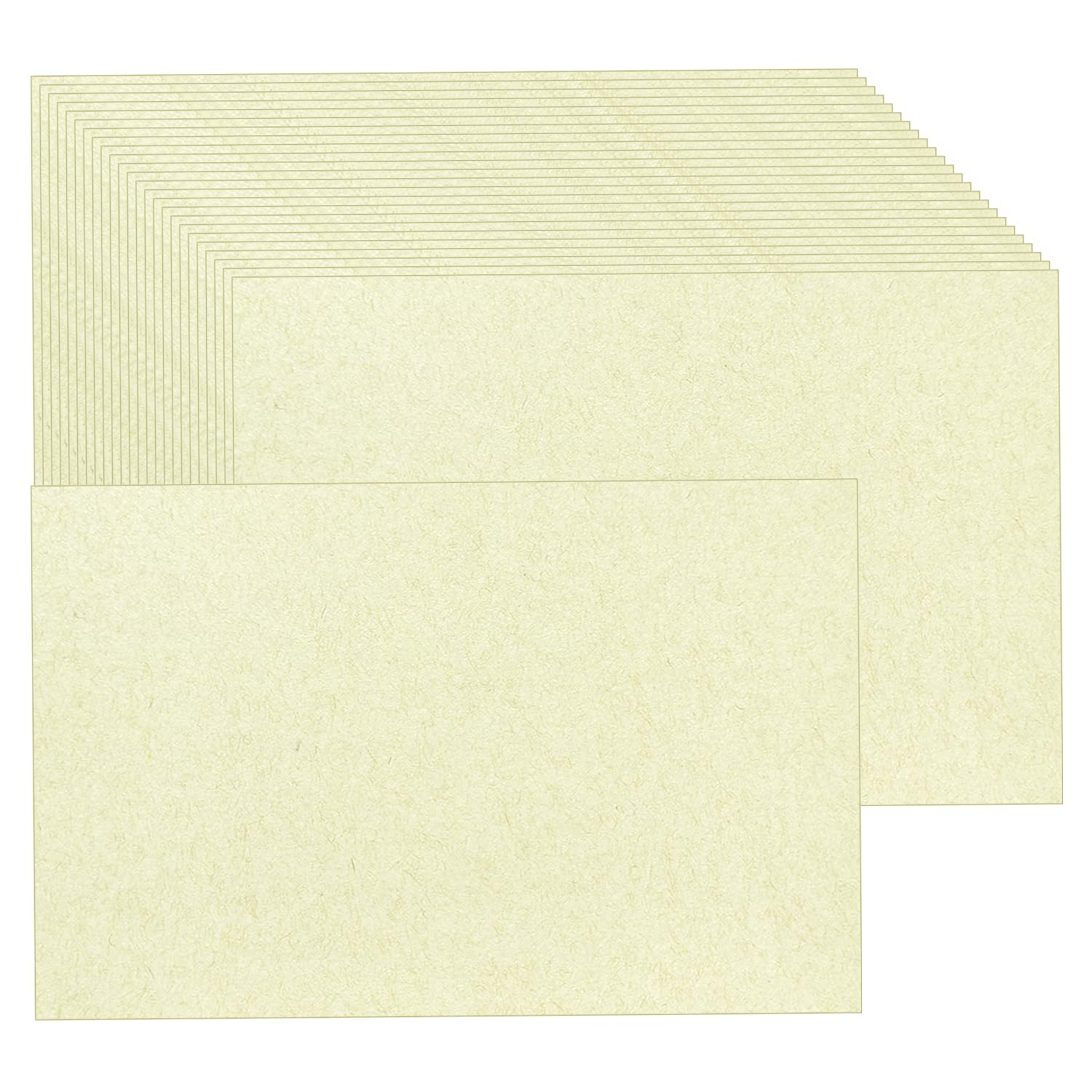 Snapklik.com : Baisunt 25 Pack 5x7 ClassicRustic Cardstock Paper Blank ...