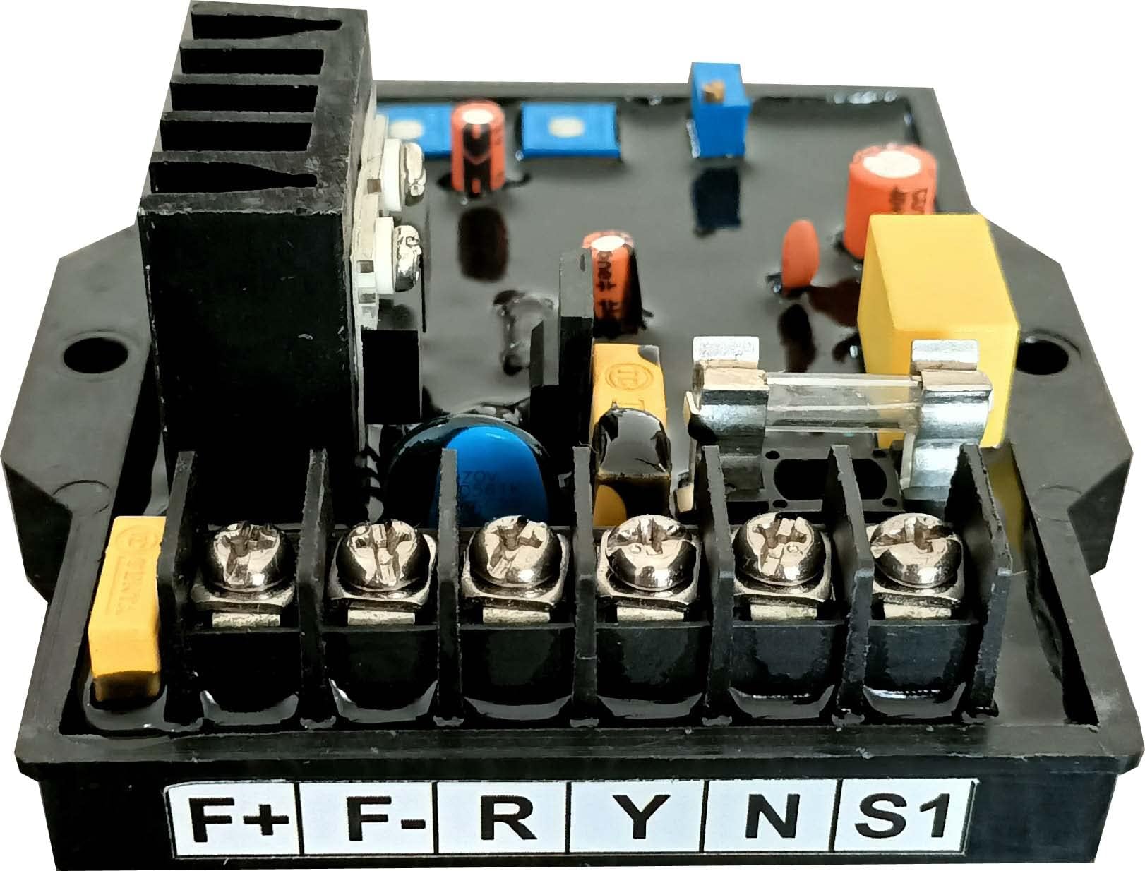 Generator AVR, AVR-06E, 100VDC 6AMP Universal AVR For Both Single Phase ...