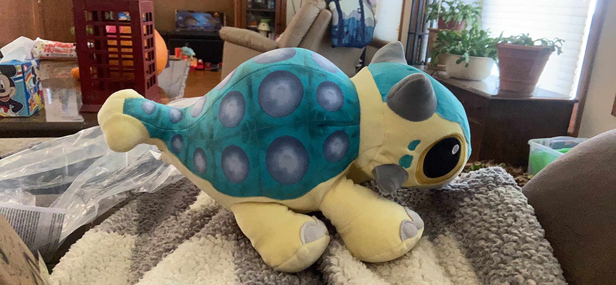 $4/mo - Finance Jurassic World Feature Plush Ankylosaurus Bumpy Baby ...