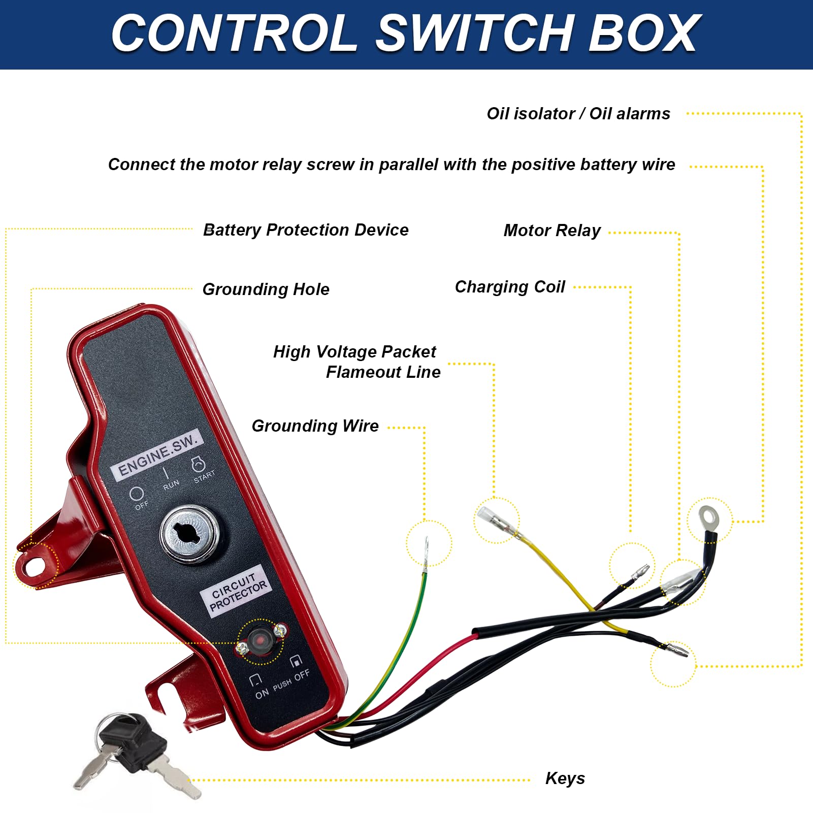 Snapklik.com : Upgraded Electric Start Kit, Starter Electric Start Kit ...