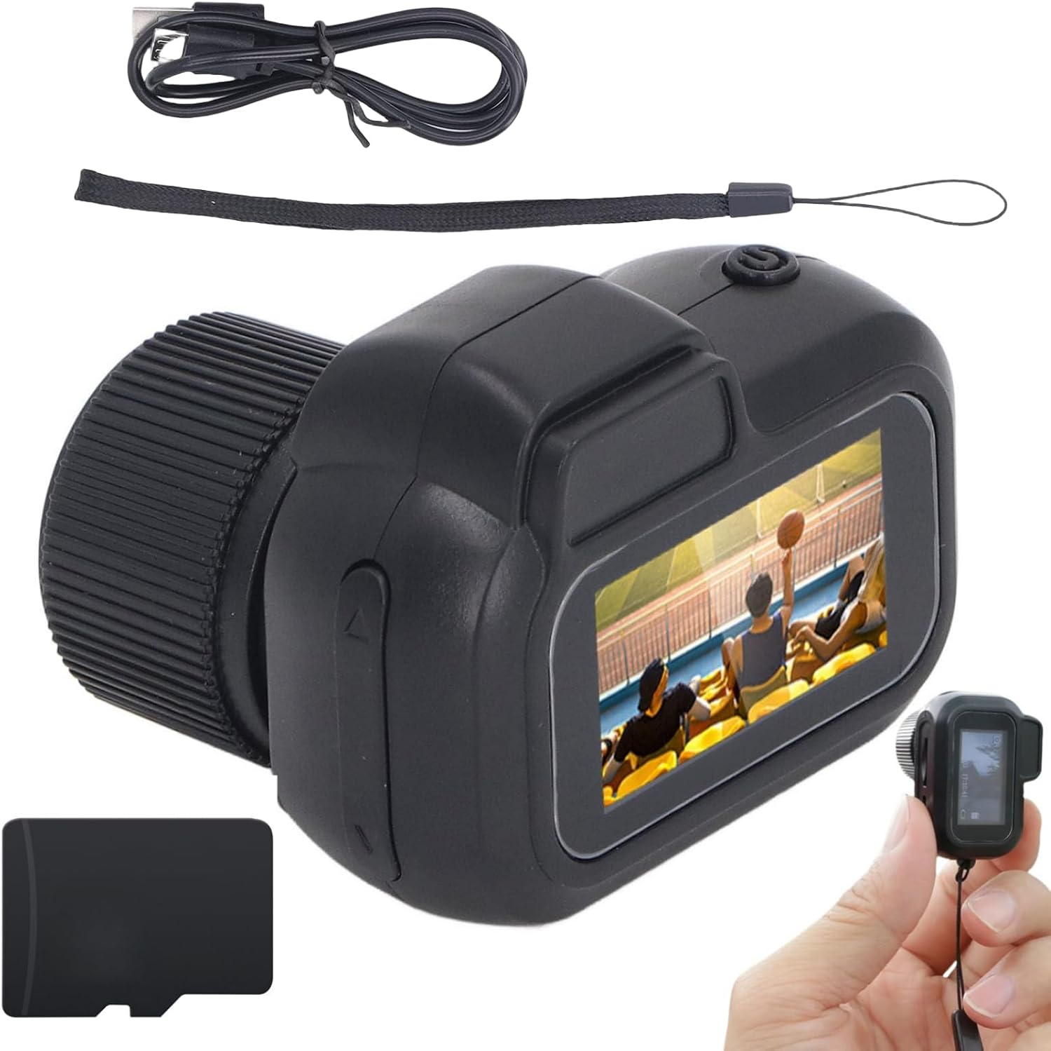 Amazon.com : Mini Camera Keychain, KeyCam Camera, World's Smallest hd ...